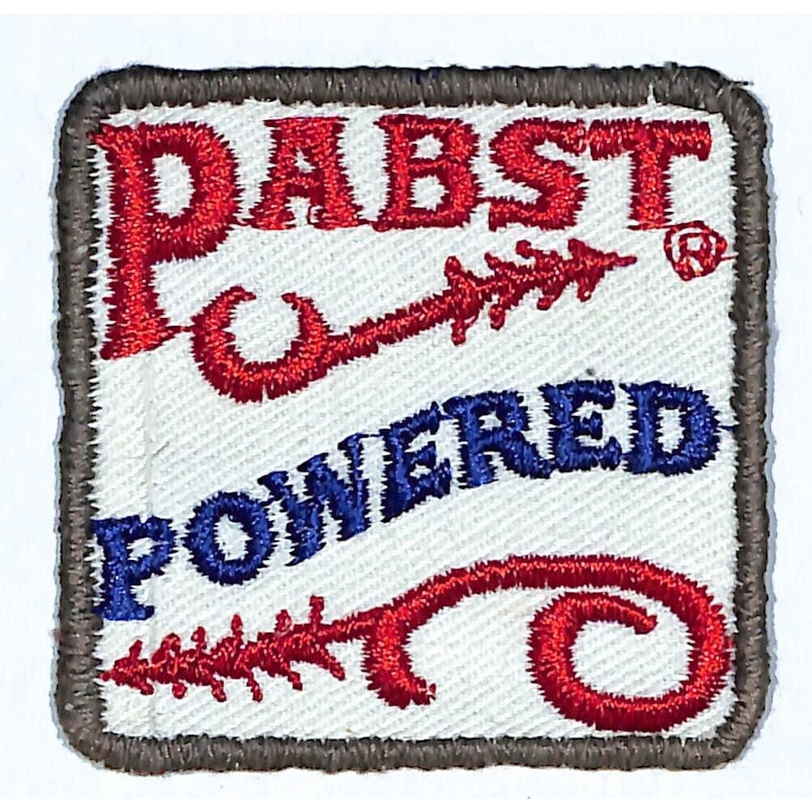 Pabst Powered Beer Patch Vintage Embroidered 2.75" x 2.75" c1970's ...