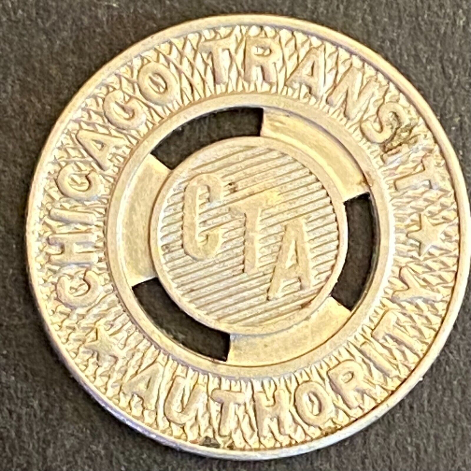 Chicago Transit Authority Surface System CTA Token 16mm – Jerry's ...