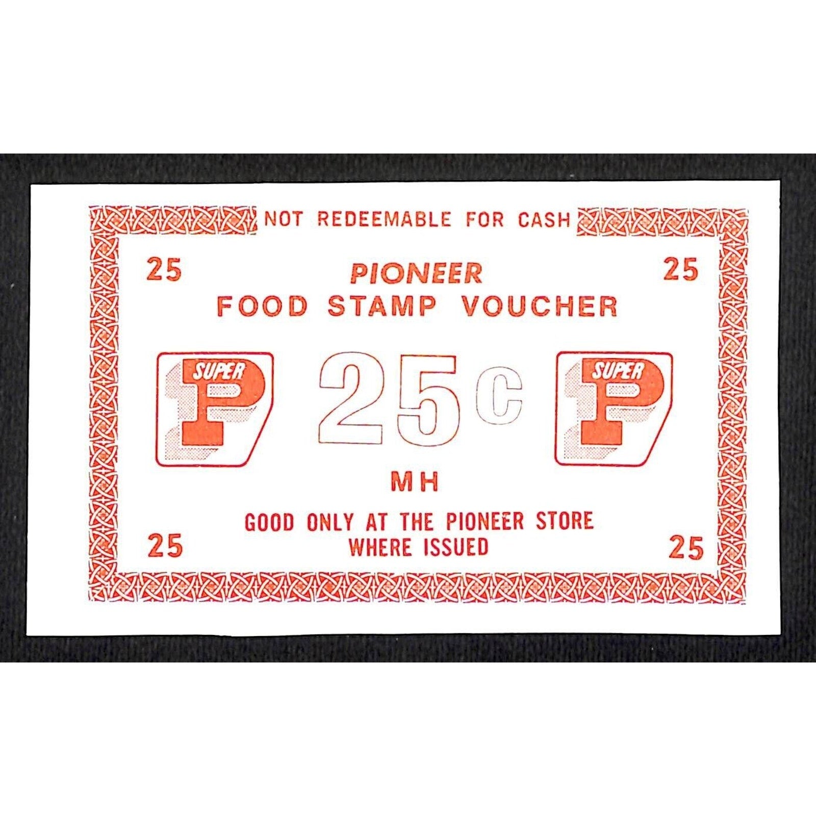 Pioneer Food NYC Stamp Voucher 25c Coupon c1959-65 VGC – Jerry's ...