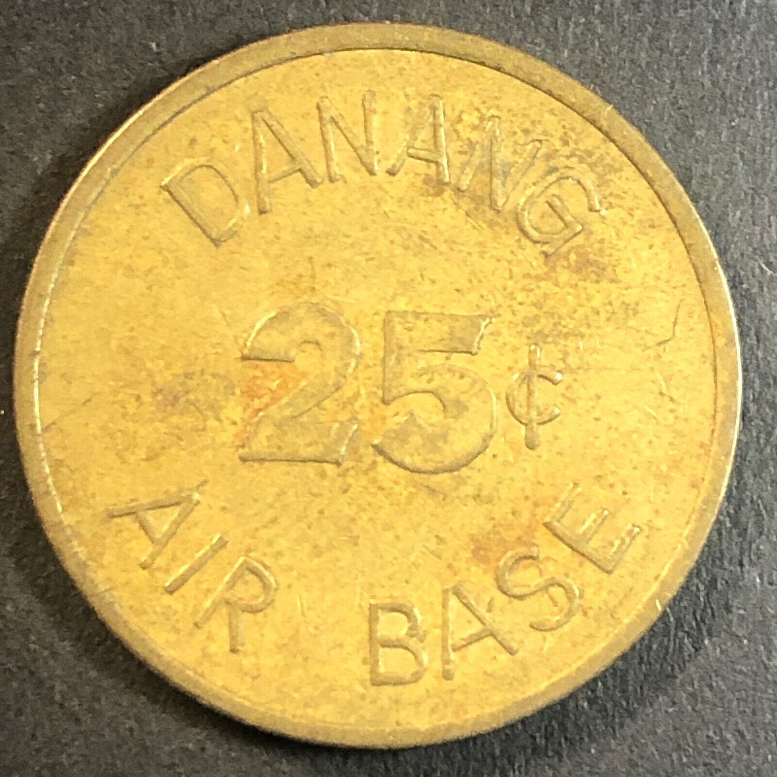 Vietnam Trade Token Danang Air Base 25 Cents U.S. Military 24mm – Jerry ...