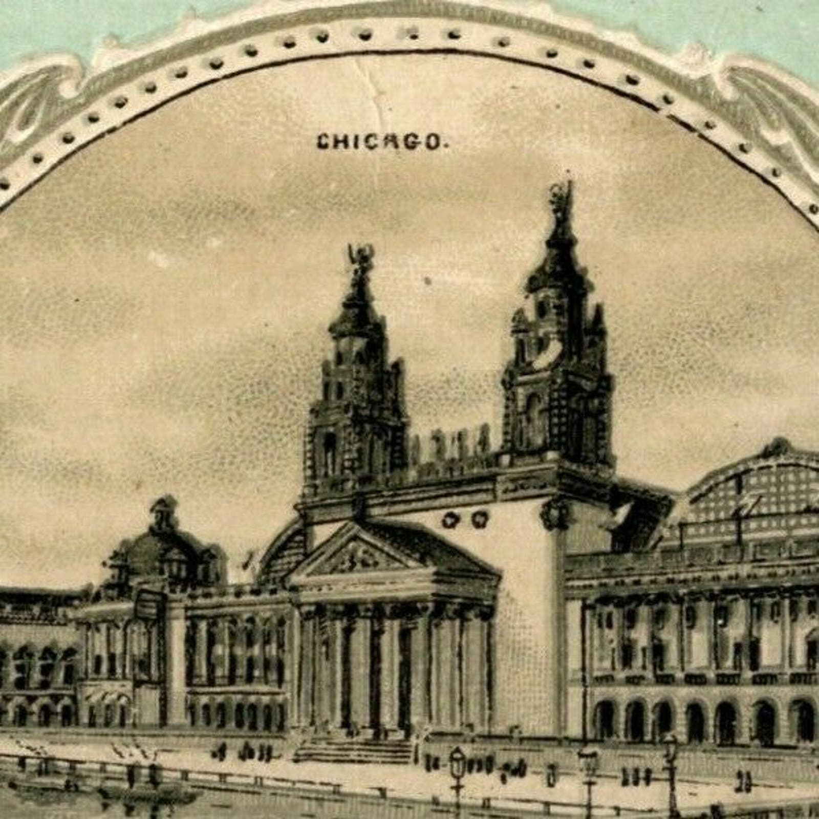 Scarce 1893 Chicago Fair Trade Card Bissman & Company Best Coffee ...