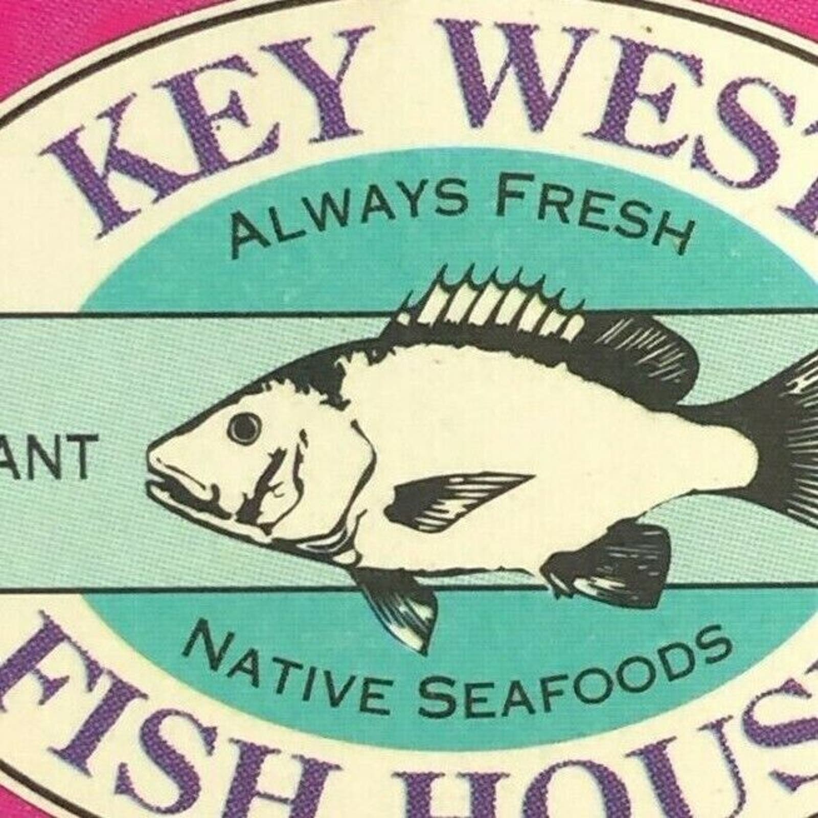 Vintage 1970's-80's Full Matchbook - Key West Fish House Restaurant Na ...