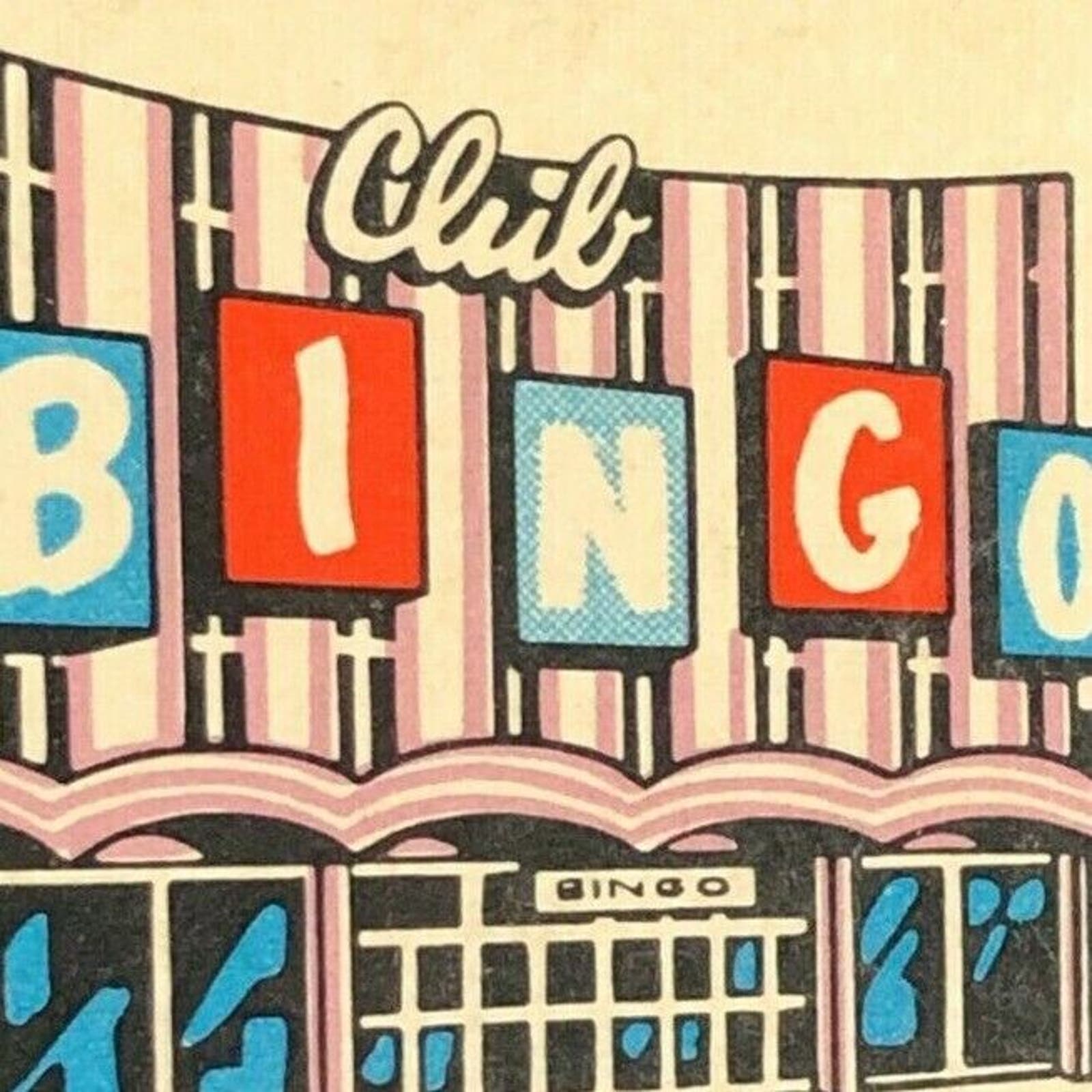 Club Bingo Las Vegas (1947-52) Full Matchbook – Jerry's Vintage Trading