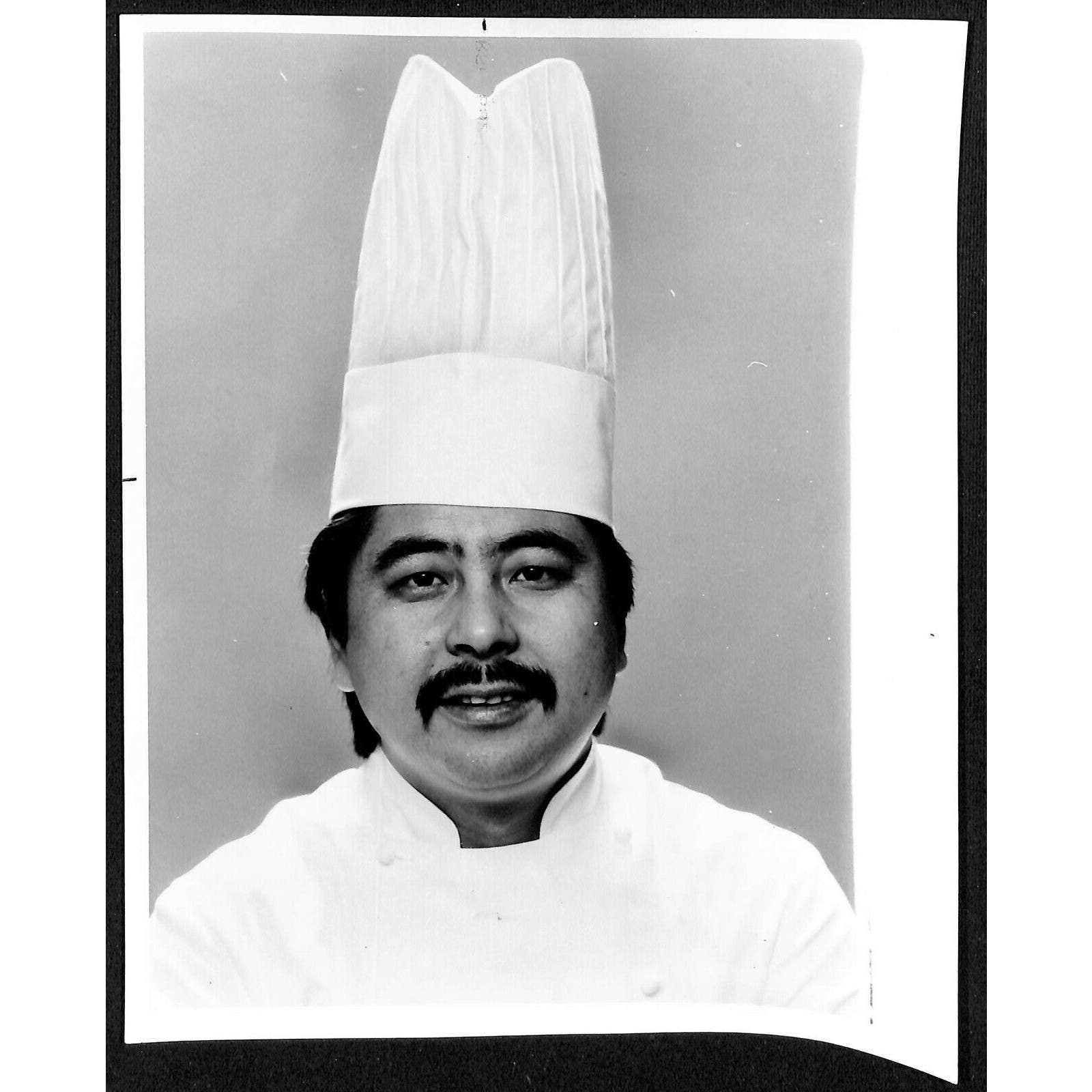 Vintage Chef Yoshi Katsumura 1985 8x10 Press Photo Chicago Sun Times ...