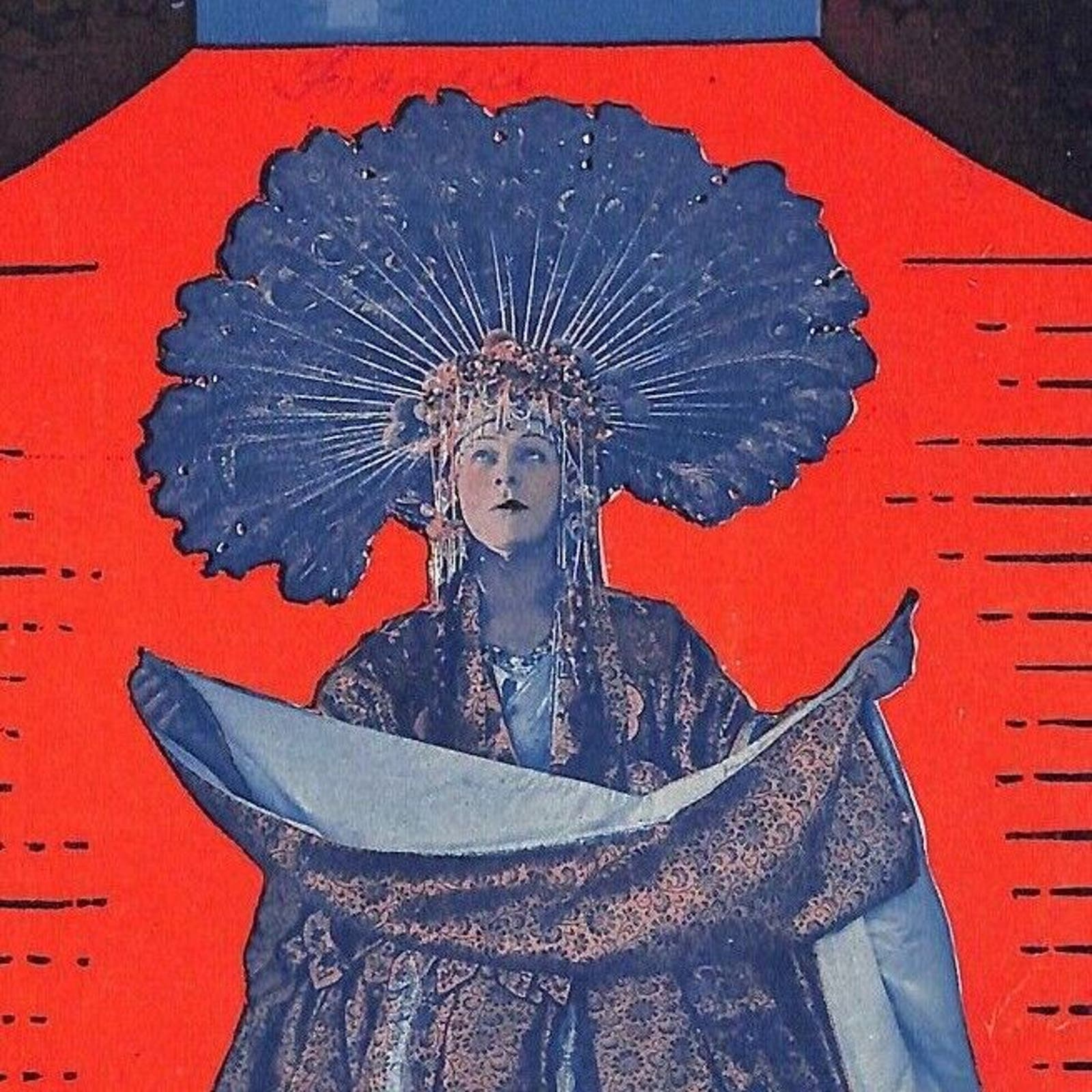 Vintage Post WWI Era 1919 Sheet Music "The Red Lantern" – Jerry's ...