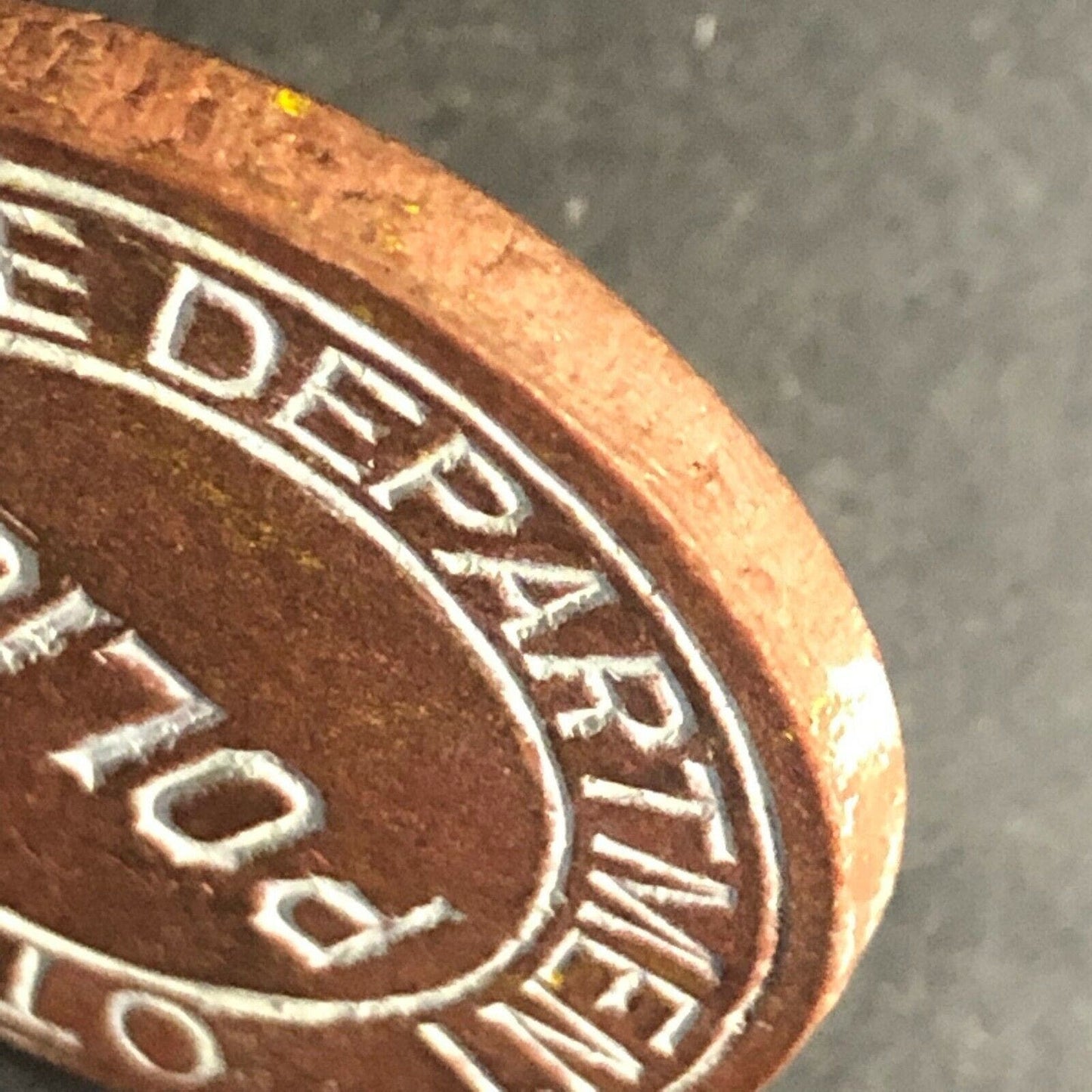 Vintage 32mm Pressed Fiber / Wood "Ottawa Police Department" Token c19 ...